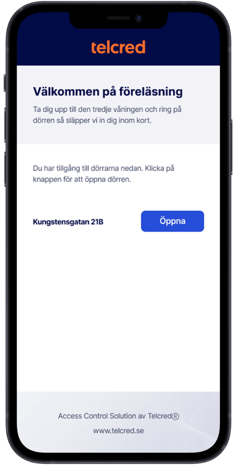 Öppna dörren hur du vill - Telcred